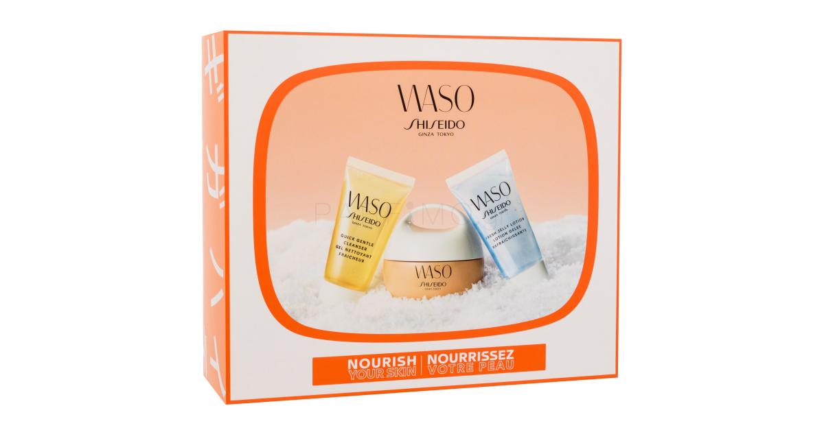 Shiseido Waso Nourish Your Skin Σετ δώρου Κρέμα ημέρας προσώπου Waso ...