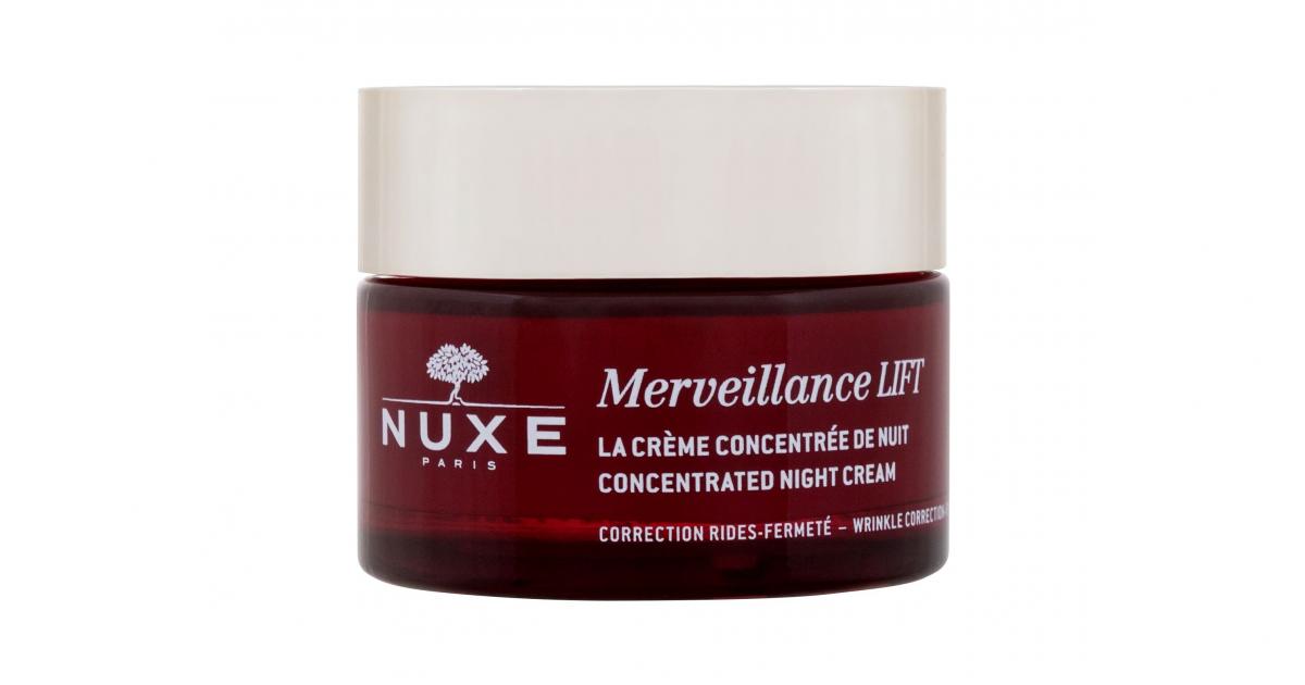 NUXE Merveillance Lift Concentrated Night Cream Κρέμα προσώπου νύχτας για γυναίκες 50 ml ...