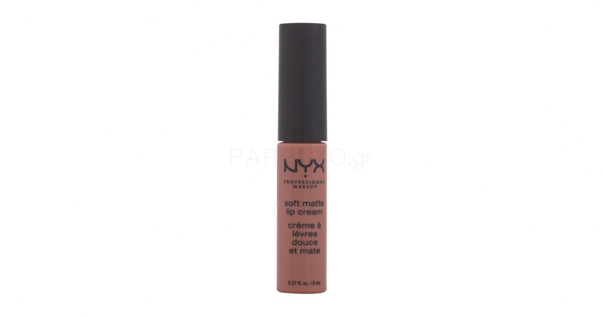 NYX Professional Makeup Soft Matte Lip Cream Κραγιόν για γυναίκες 8 ml ...