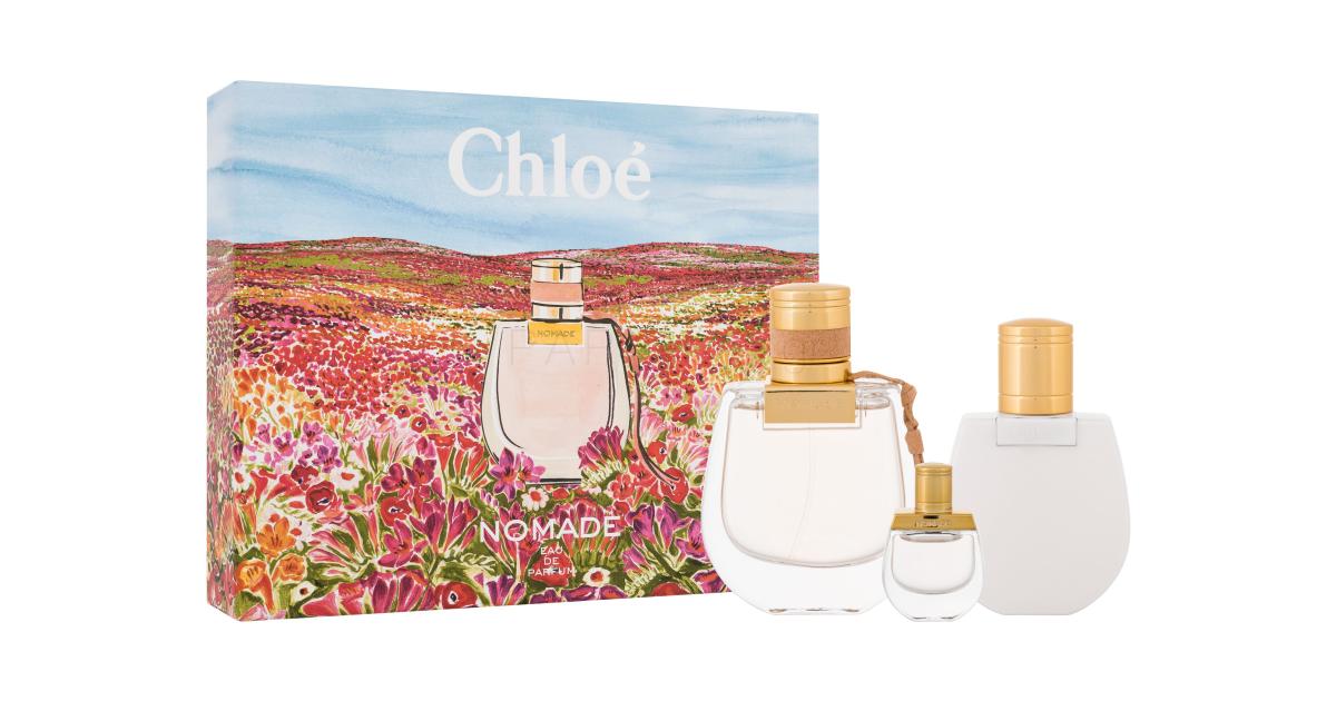 Chloé Nomade SET3 Σετ δώρου EDP 75 ml + λοσιόν σώματος 100 ml + EDP 5 ml | Parfimo.gr