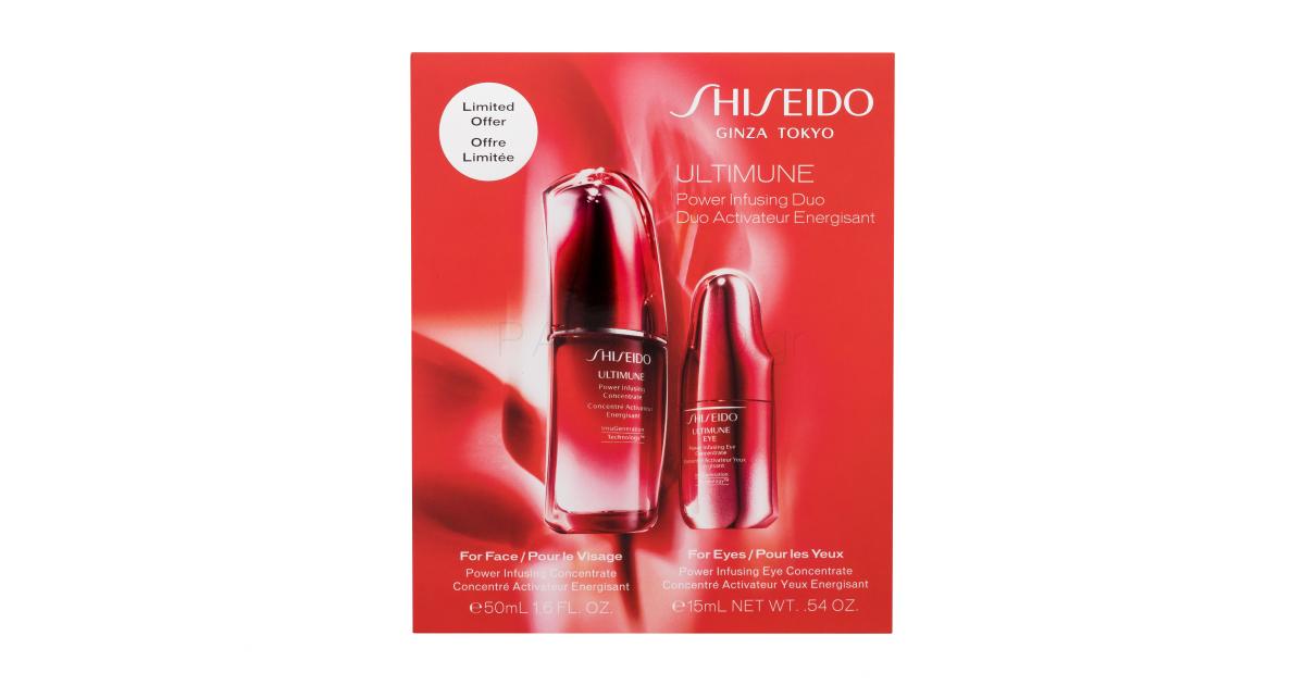Shiseido Ultimune Power Infusing Duo Σετ δώρου Ορός προσώπου Ultimune ...