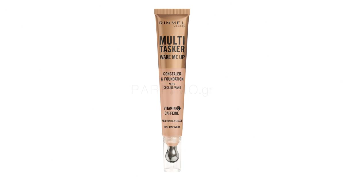 Rimmel London Multi Tasker Wake Me Up Concealer & Foundation Concealer ...