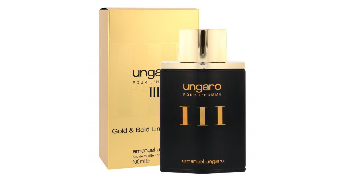 Emanuel Ungaro Ungaro Pour L´Homme III Gold & Bold Limited Edition Eau ...