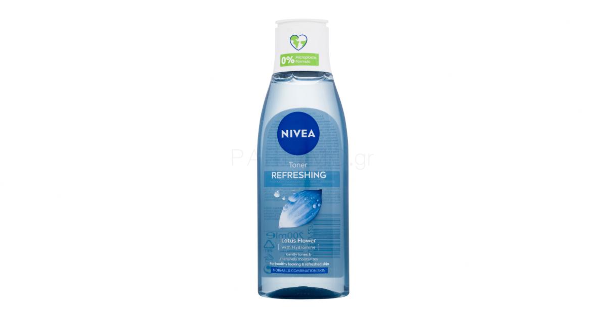 Nivea Refreshing Toner Νερό καθαρισμού προσώπου για γυναίκες 200 ml ...