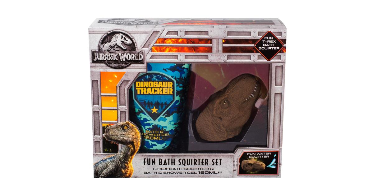Universal Jurassic World Σετ δώρου душ гел 150 ml + παιχνίδι μπάνιου κατεστραμμένη συσκευασία ...