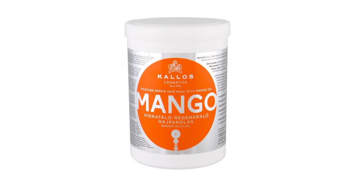 Kallos Cosmetics Mango Μάσκα μαλλιών για γυναίκες 1000 ml | Parfimo.gr