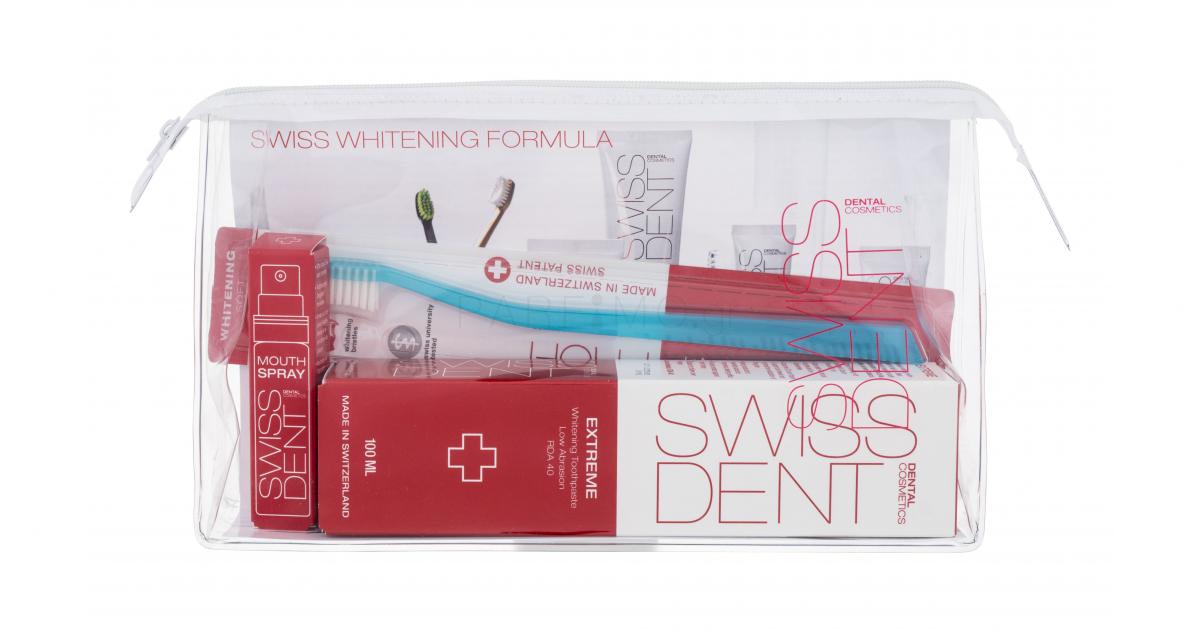 Swissdent Extreme Whitening Σετ δώρου 100ml οδοντόκρεμα Extreme ...