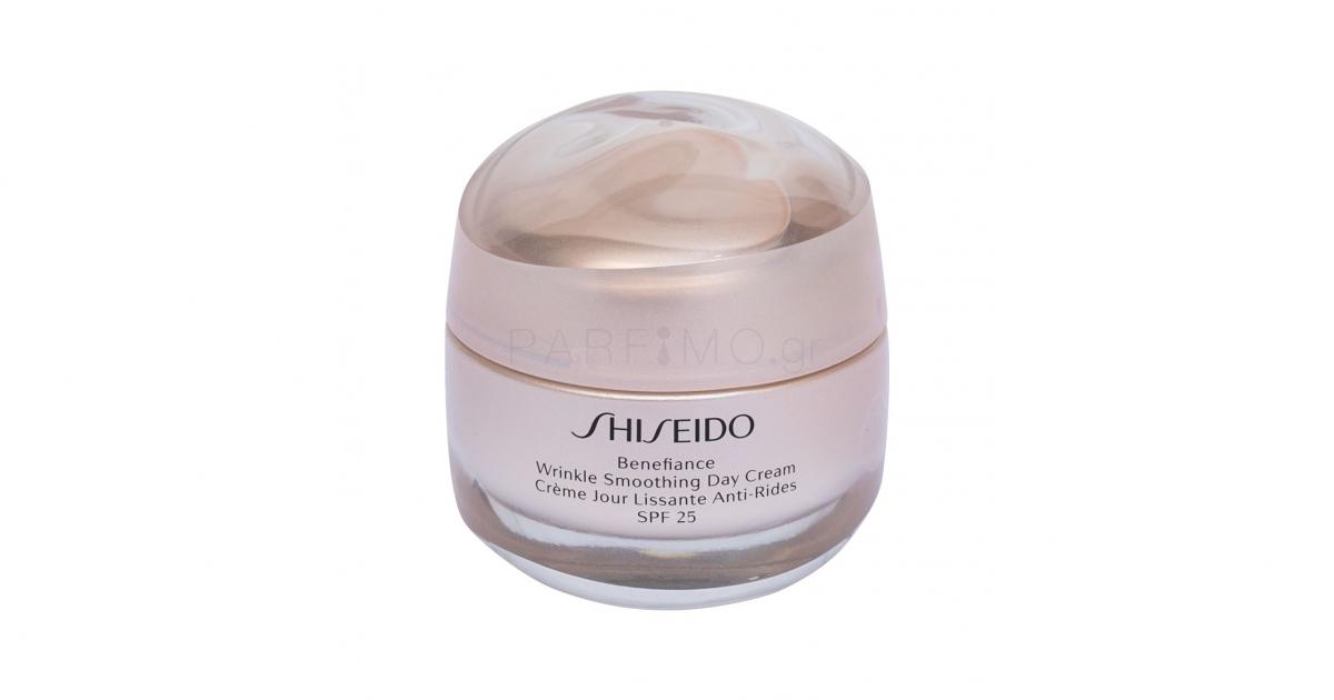 Shiseido Benefiance Wrinkle Smoothing SPF25 Κρέμα προσώπου ημέρας για ...