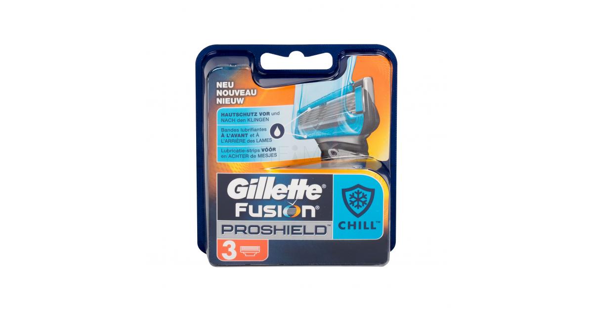 Gillette ProShield Chill Ανταλλακτικές λεπίδες για άνδρες 3 τεμ ...