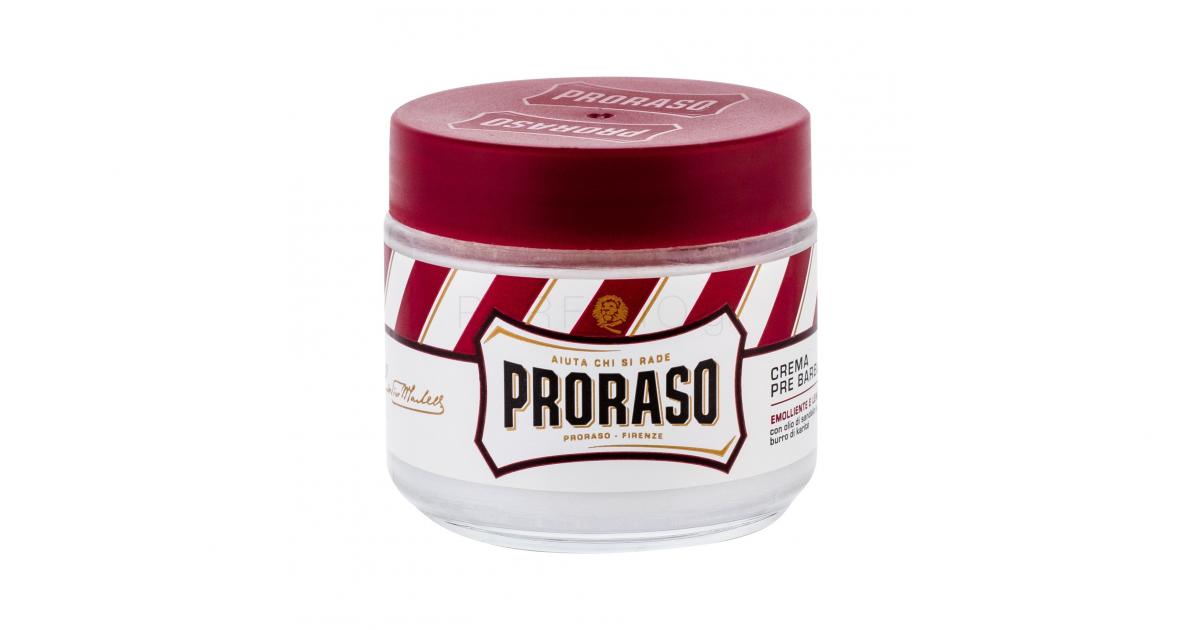 PRORASO Red Pre-Shave Cream Προϊόν για πριν το ξύρισμα για άνδρες 100 ...