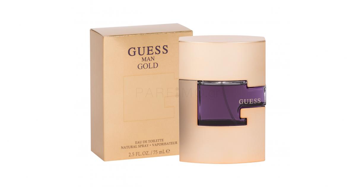 GUESS Man Gold Eau de Toilette για άνδρες 75 ml | Parfimo.gr