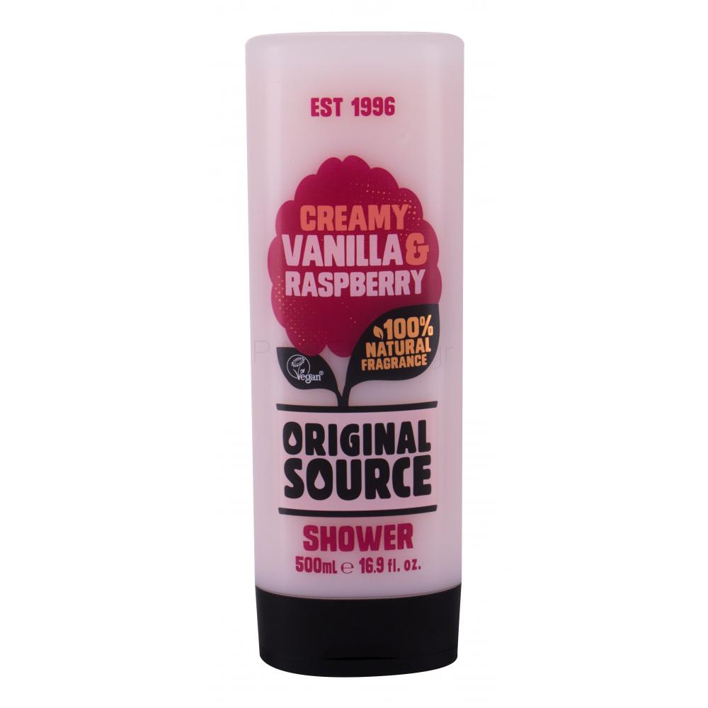 Original Source Shower Creamy Vanilla & Raspberry Αφρόλουτρο για ...