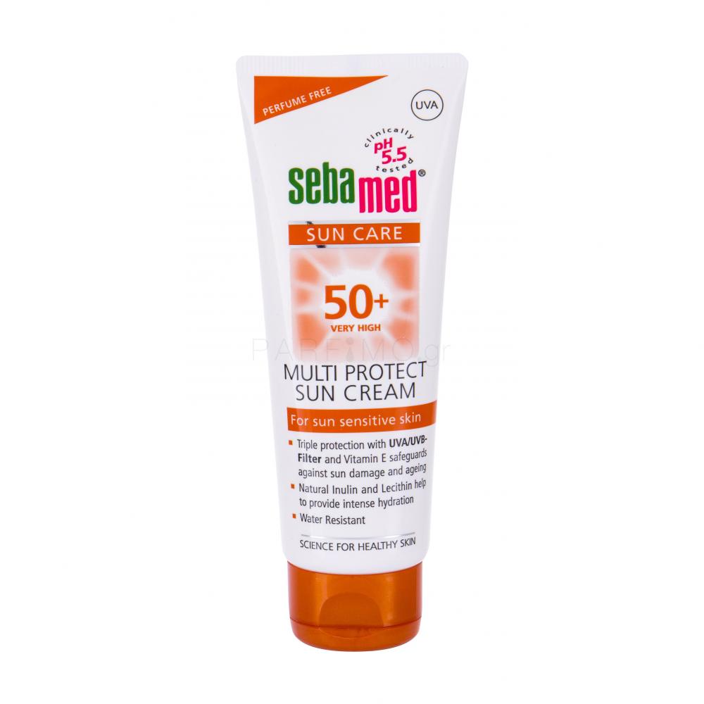 SebaMed Sun Care Multi Protect Sun Cream SPF50+ Αντιηλιακό προϊόν για ...