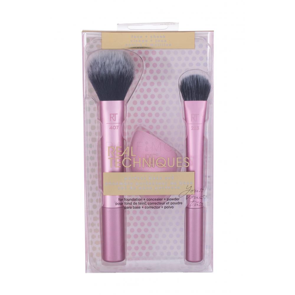 Real Techniques Perfect Base Set Σετ δώρου καλλυντικό πινέλο RT 407 ...