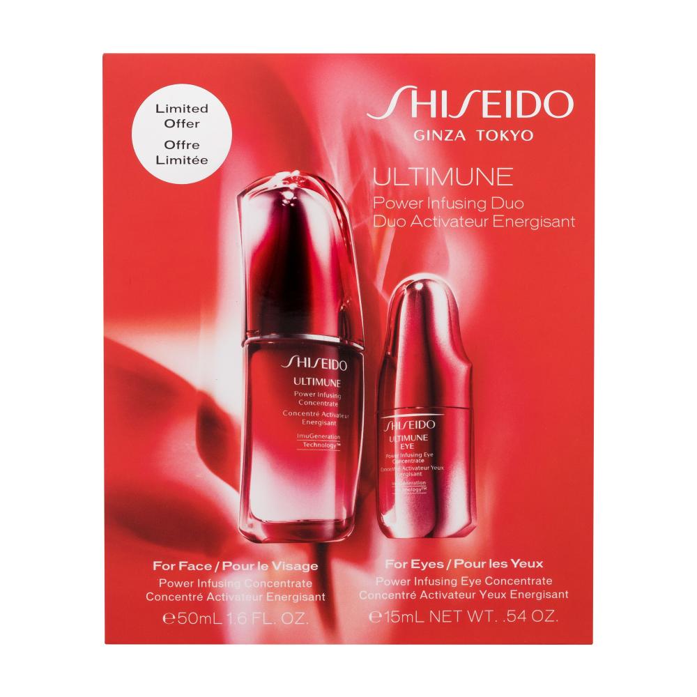 Shiseido Ultimune Power Infusing Duo Σετ δώρου Ορός προσώπου Ultimune ...