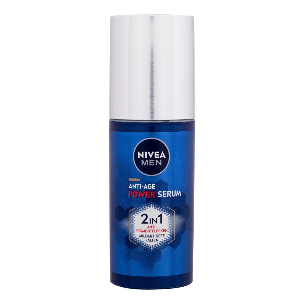 Nivea Men Power Anti-Age Serum 2in1 Ορός προσώπου για άνδρες 30 ml ...