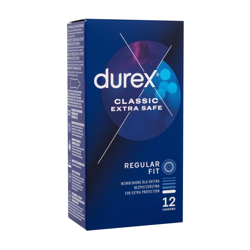 Durex Classic Extra Safe Προφυλακτικό για άνδρες Σετ κατεστραμμένη ...