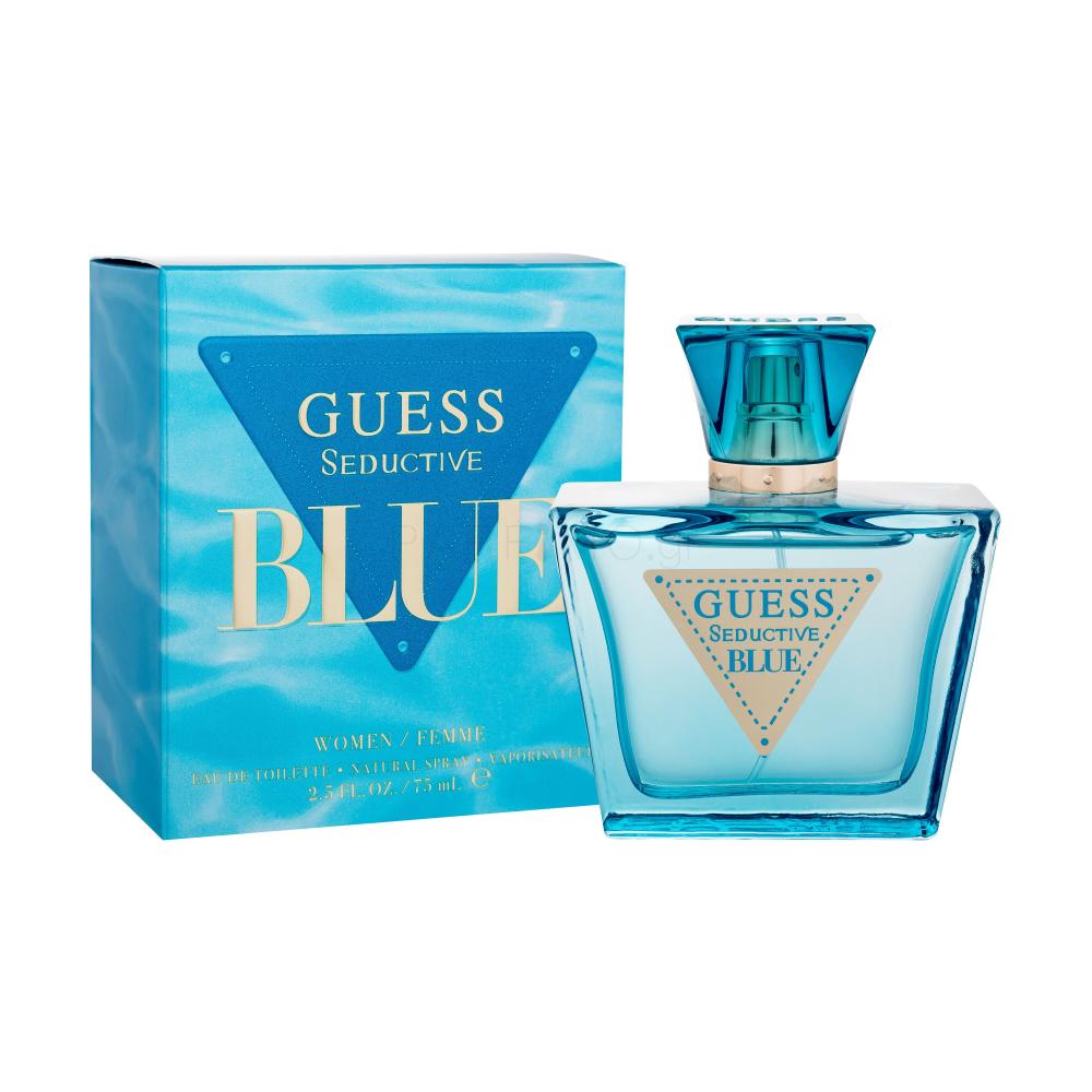 GUESS Seductive Blue Eau de Toilette για γυναίκες 75 ml κατεστραμμένη ...