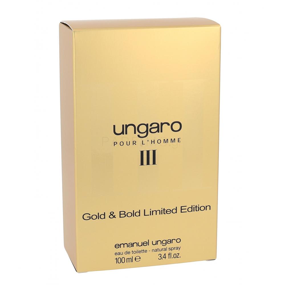 Emanuel Ungaro Ungaro Pour L´Homme III Gold & Bold Limited Edition Eau ...