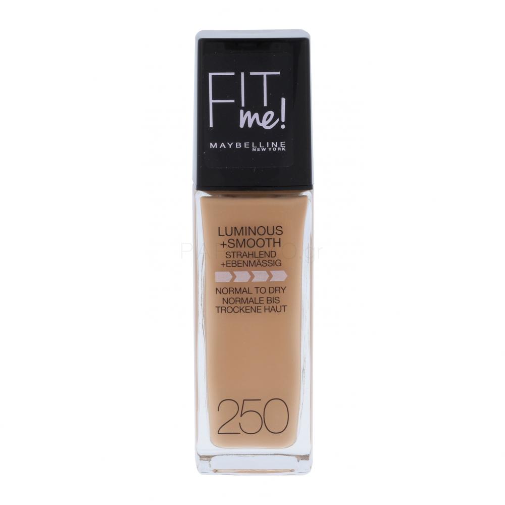 Maybelline Fit Me! SPF18 Make up για γυναίκες 30 ml Απόχρωση 250 Sun ...