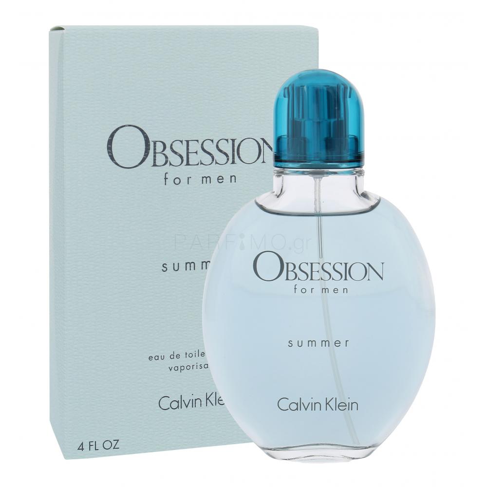 Calvin Klein Obsession Summer For Men Eau de Toilette για άνδρες 125 ml ...