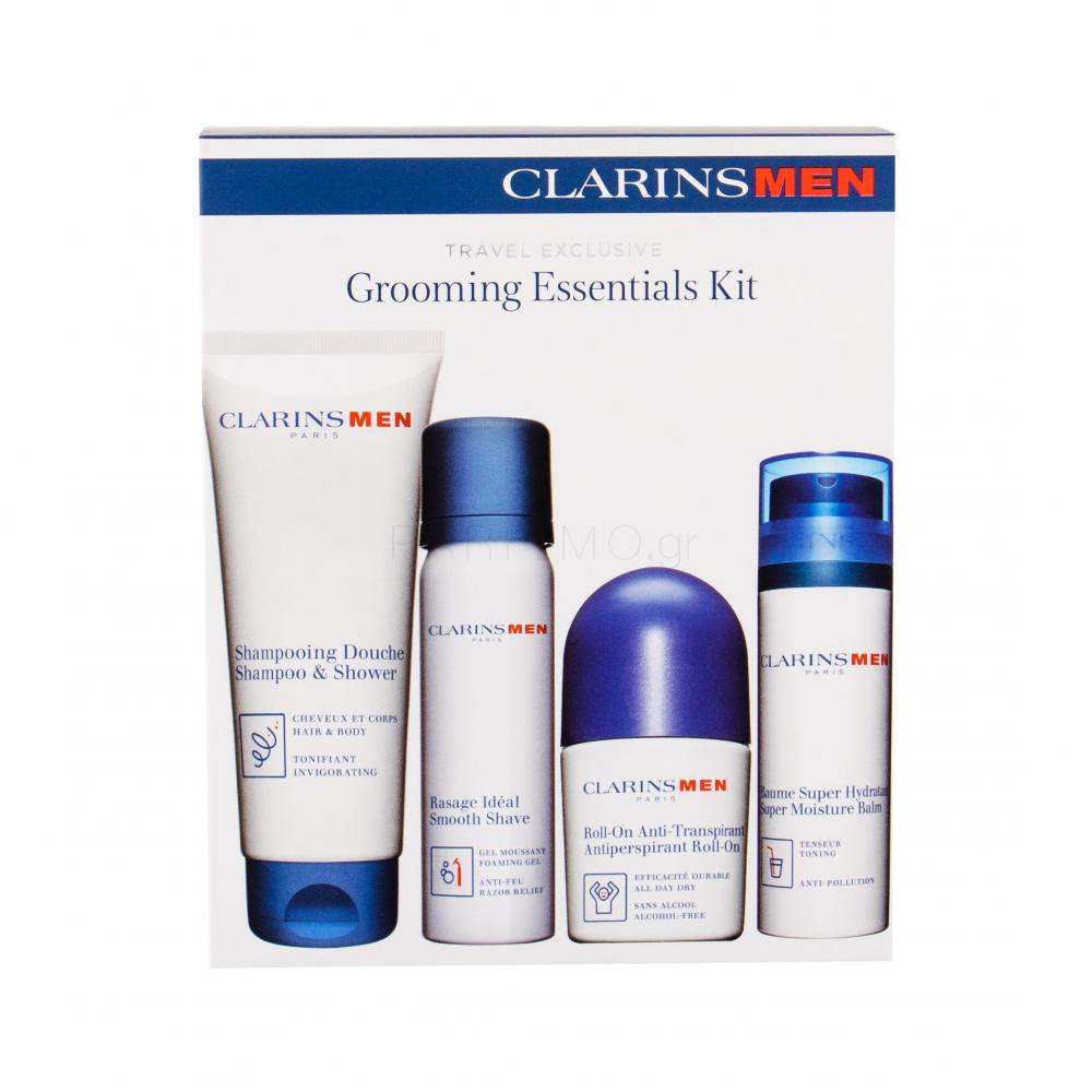 Clarins Men Grooming Essentials Κρέμες προσώπου ημέρας για άνδρες ...