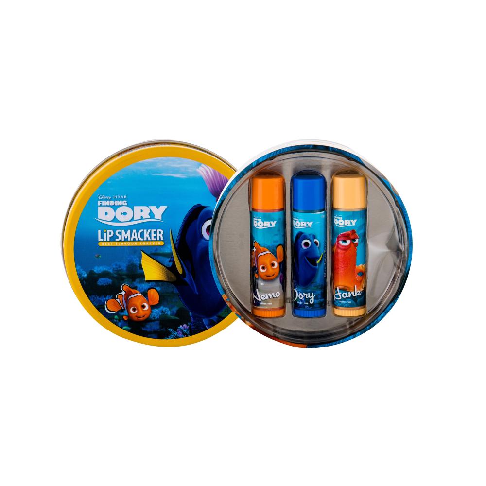 Lip Smacker Disney Finding Dory Σετ δώρου βάλσαμο χειλιών 3 x 4 g ...