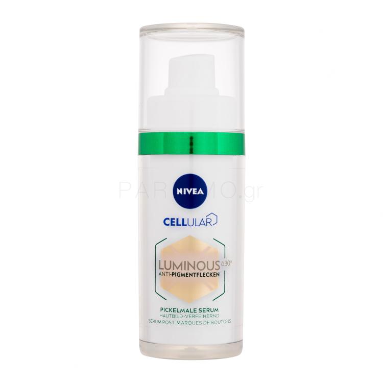 Nivea Luminous 630 Antispot Post-Acne Marks Serum Ορός προσώπου για ...