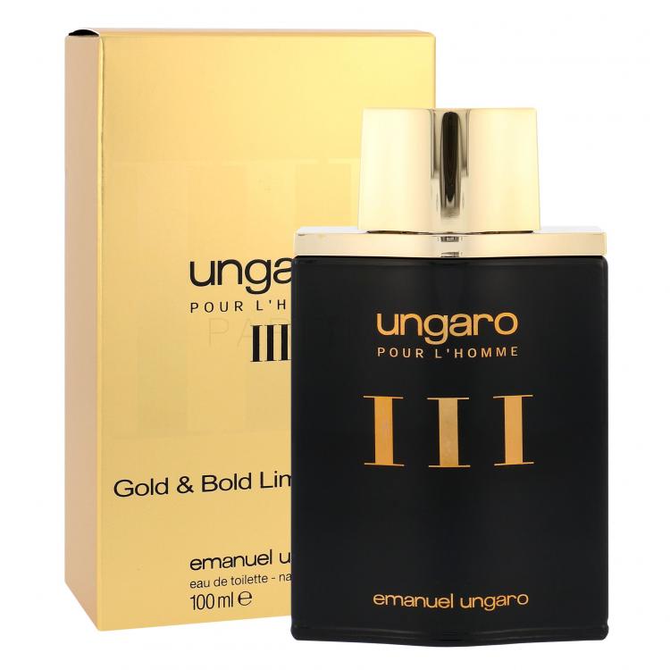 Emanuel Ungaro Ungaro Pour L´Homme III Gold & Bold Limited Edition Eau ...