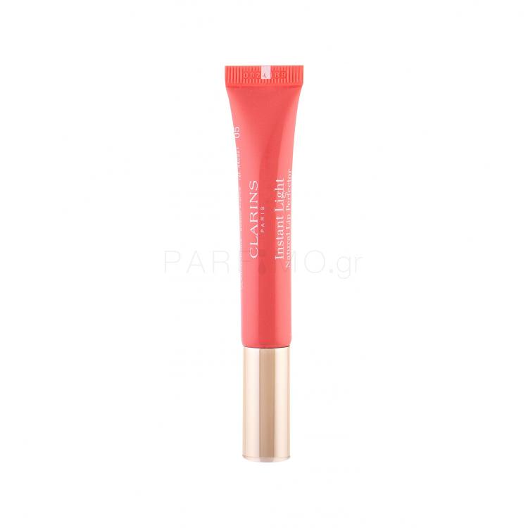 Clarins Instant Light Natural Lip Perfector Lip Gloss για γυναίκες 12 ml Απόχρωση 05 Candy ...